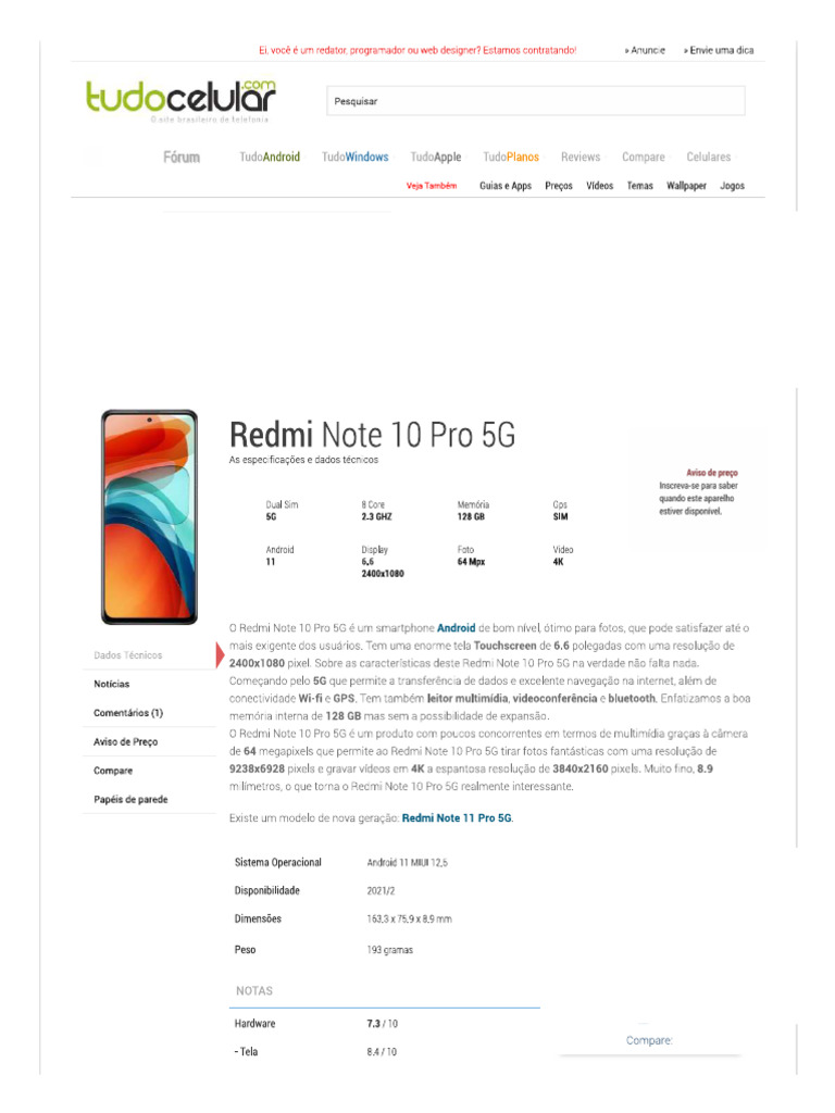 Redmi Note 10 Pro | PDF
