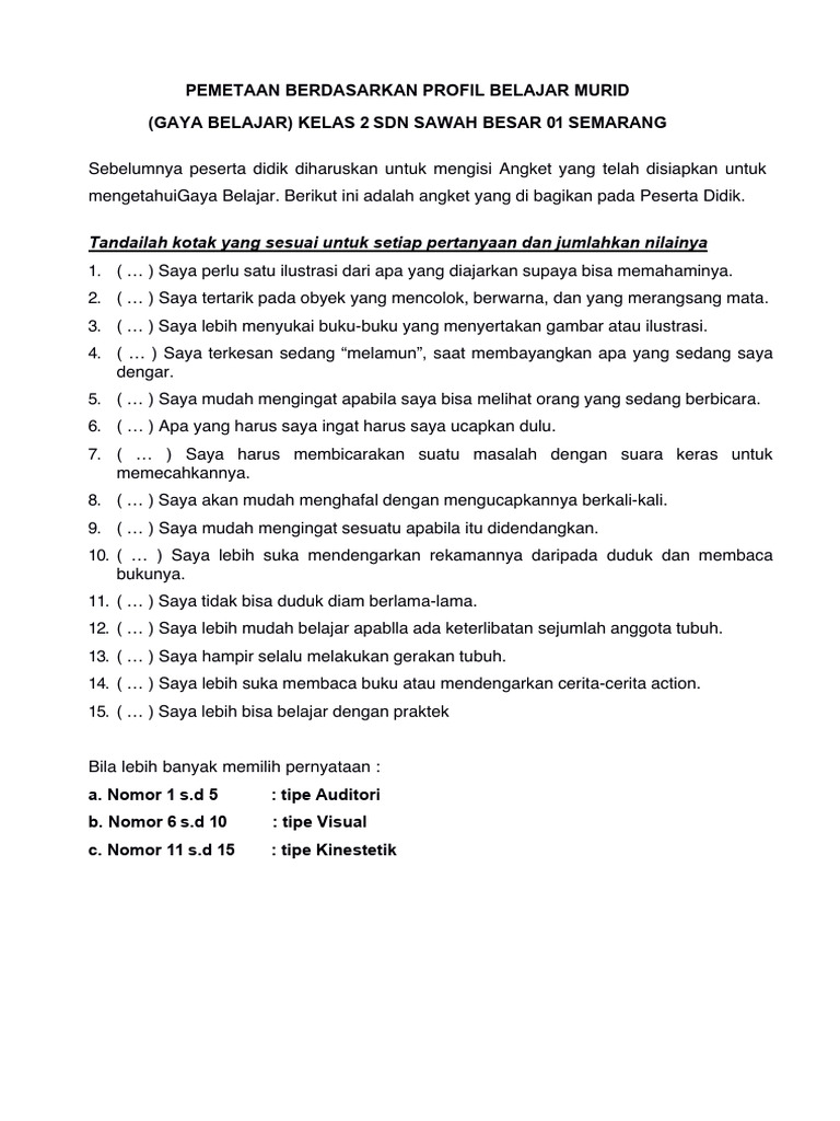 Modul Ajar Tarl - PPL II | PDF