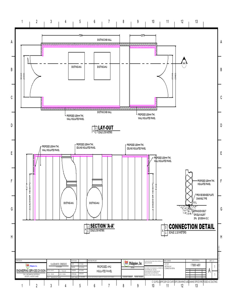 Ahu Plan Layout | PDF