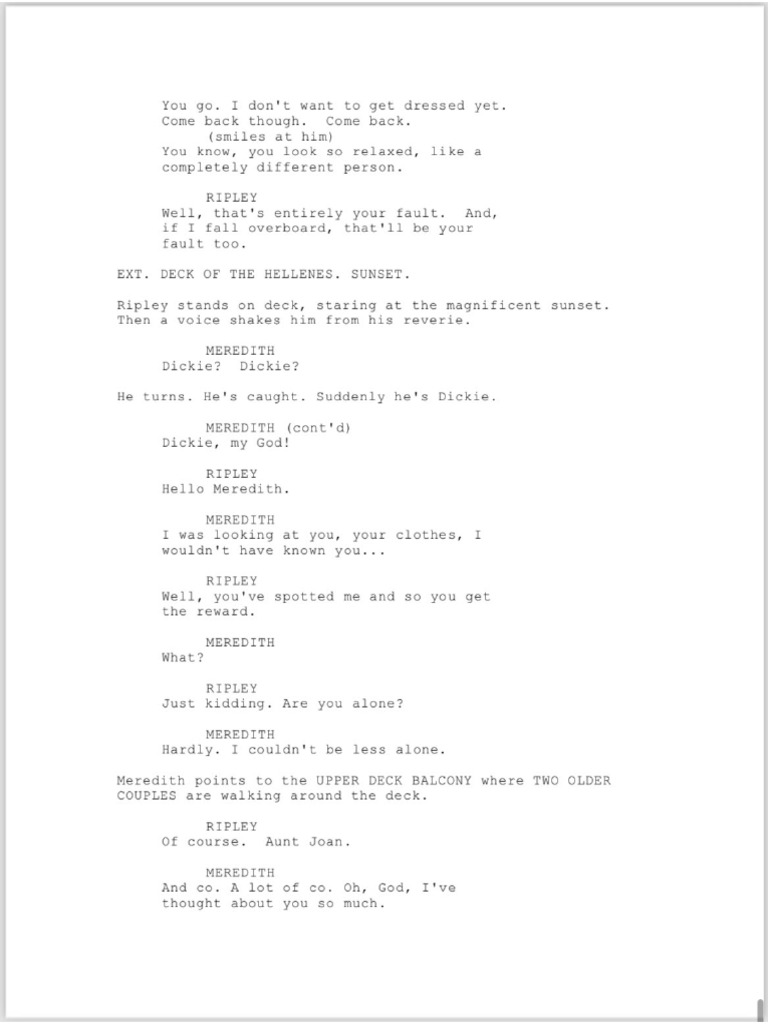 Ripley:Meredith Boat Scene | PDF