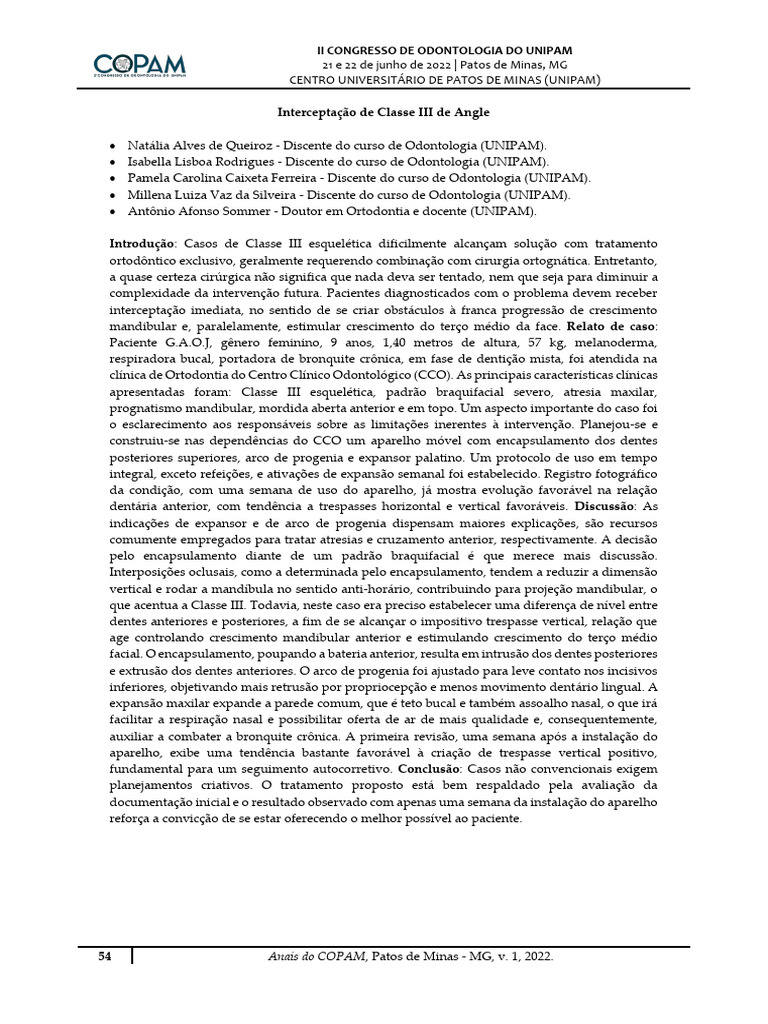 Copam v1 2022-54 | PDF