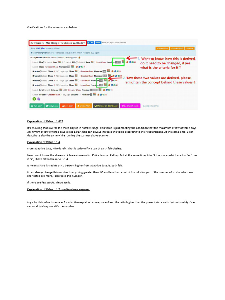 RS Scanner Explained | PDF