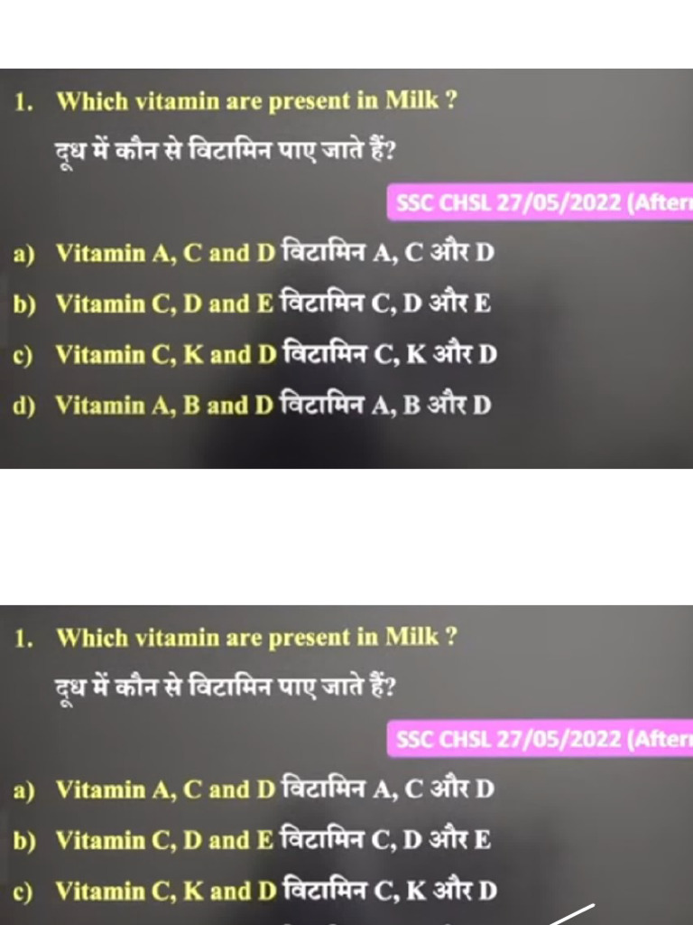 02 Nutrition MCQ | PDF