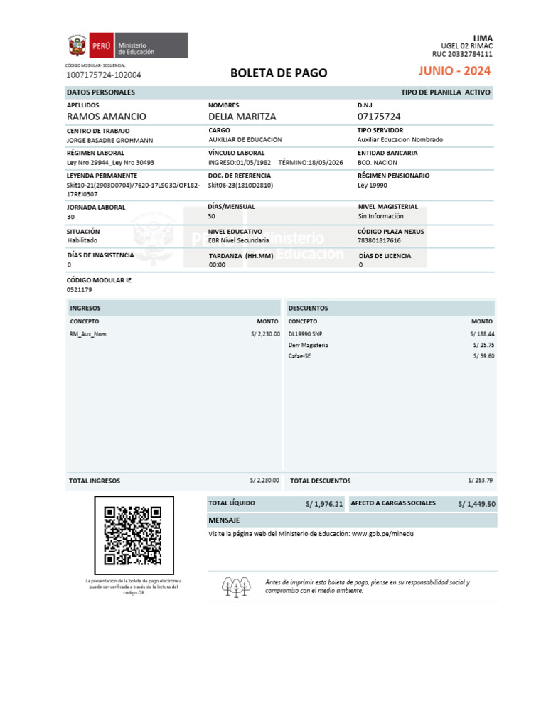 Descargar Boleta | PDF