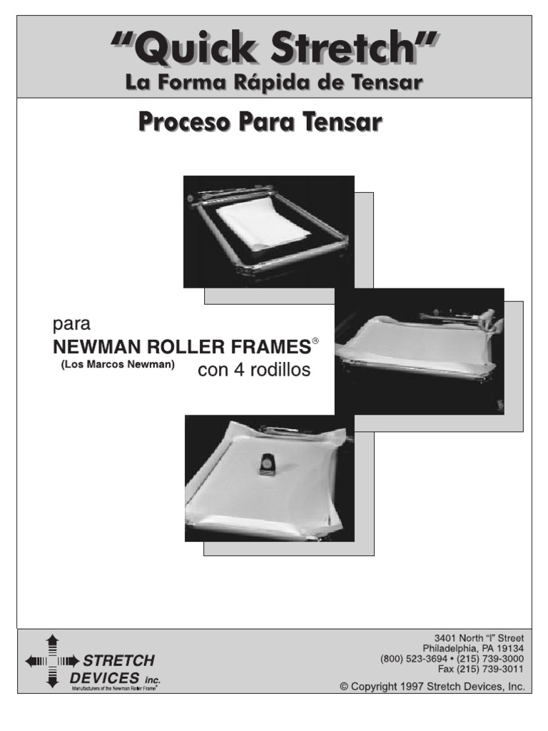 Newman Roller FRames Como | PDF | Tornillo | Herramientas