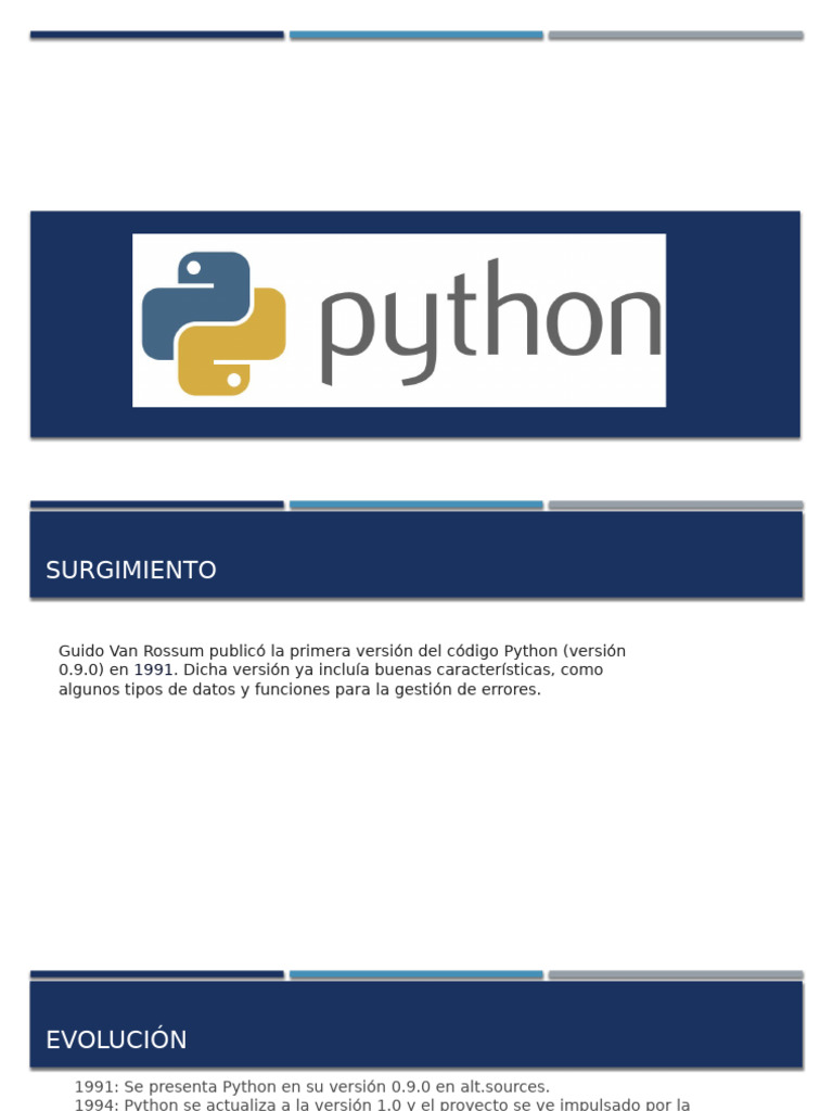 Introduccion A Python | PDF