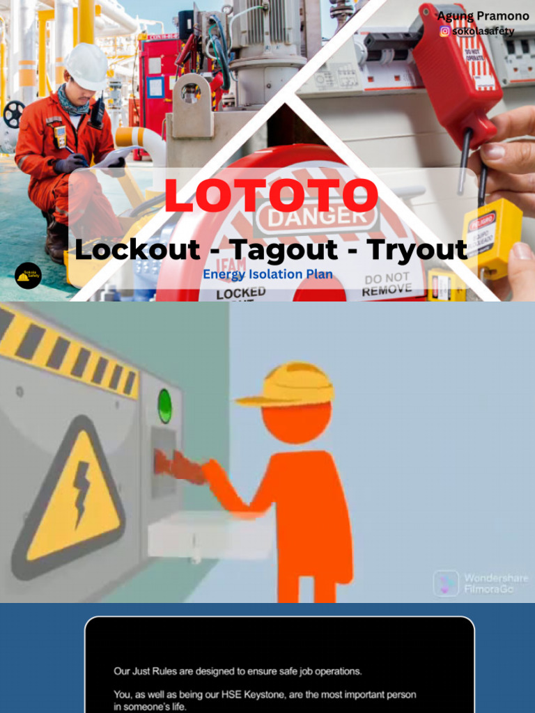 LOTO Training ODP 20 Nov 23 Garuda | PDF