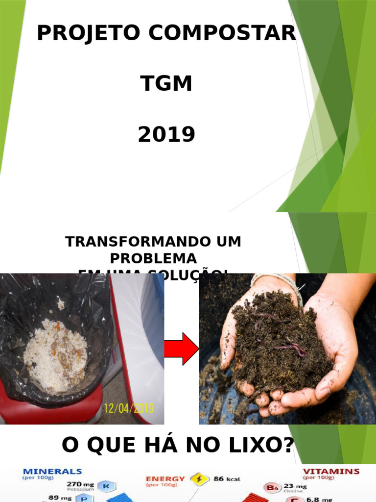 Projeto Compostar TGM 2019 | PDF