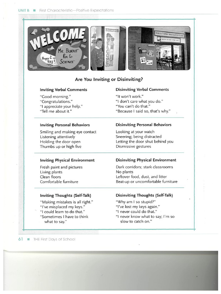 Handout Classrroom Management | PDF