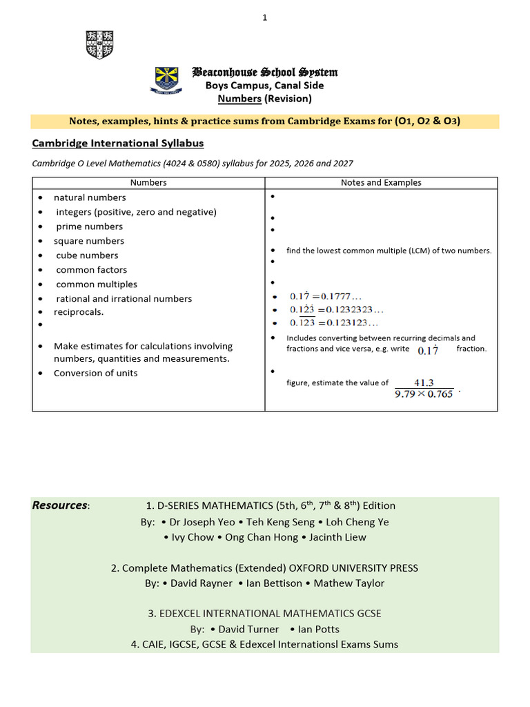 Ijaz O&A- Level notes | PDF