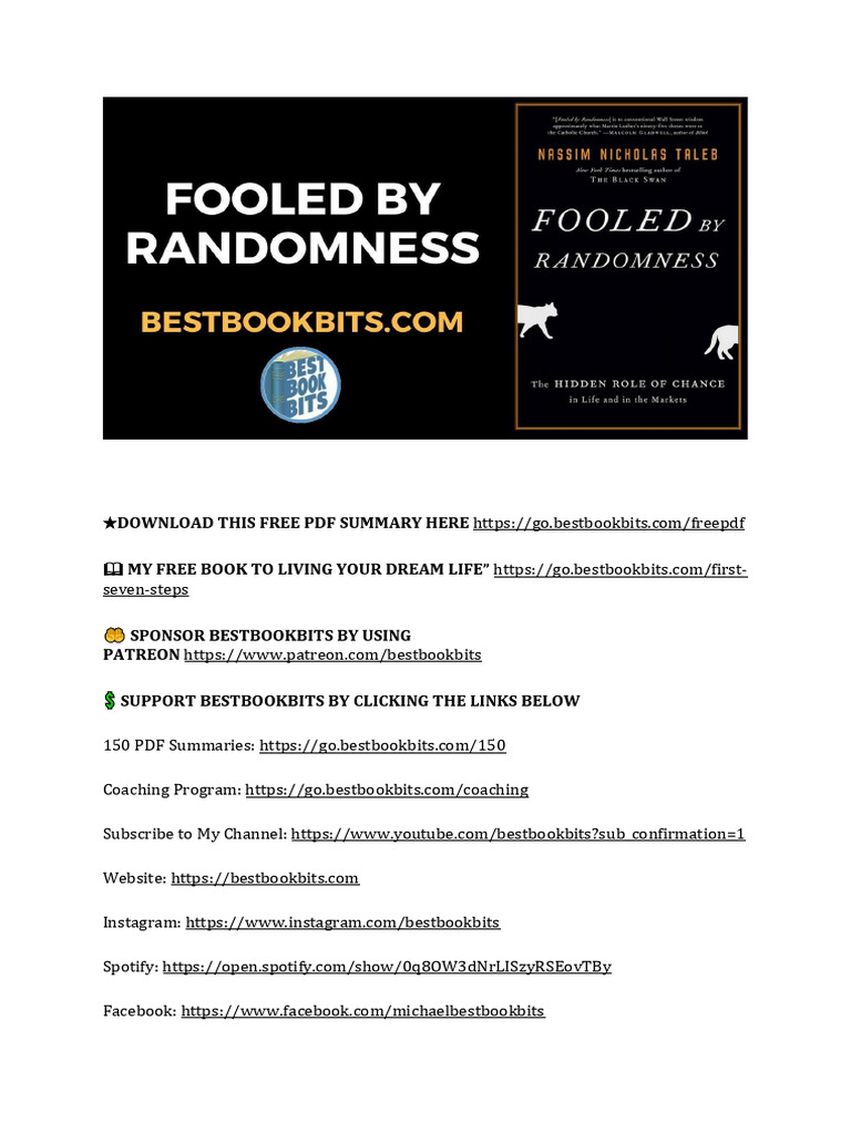 Fooled by Randomness | PDF