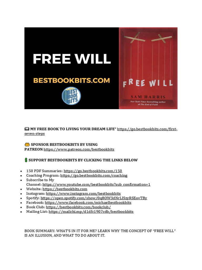 Free Will | PDF