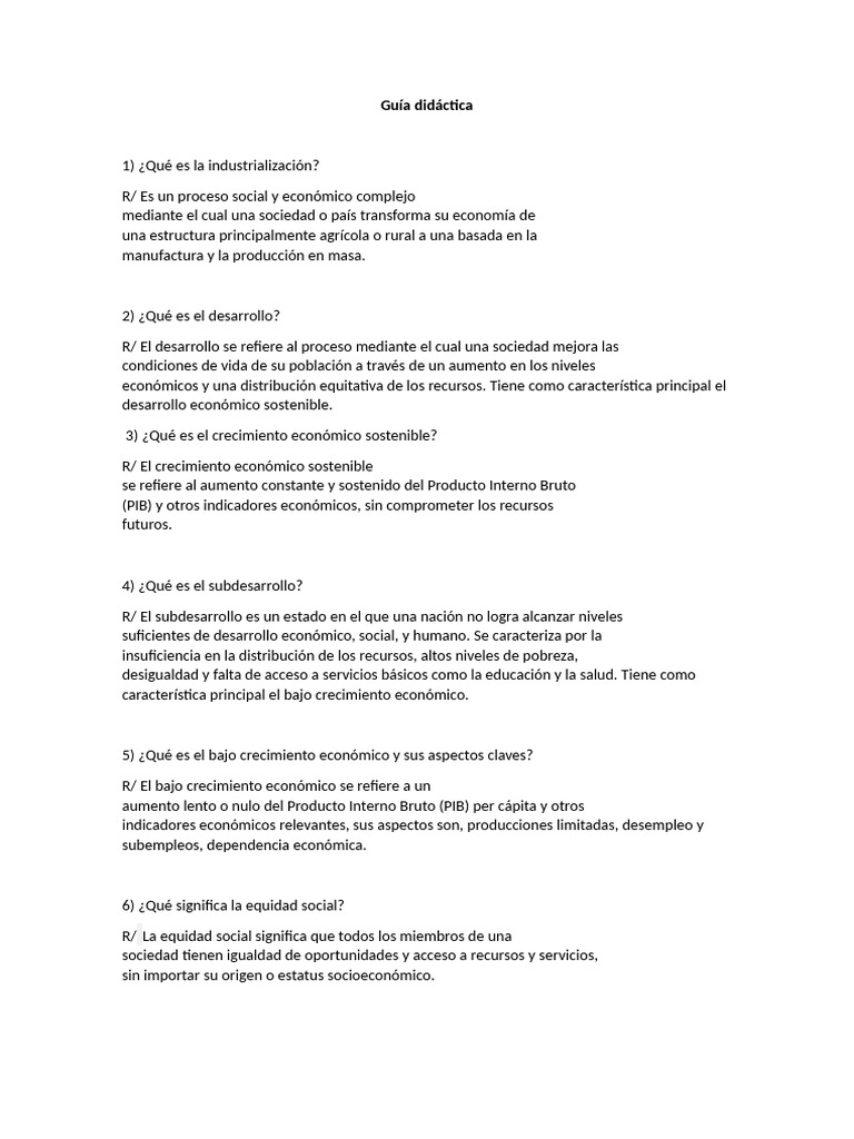 Guia Didactica | PDF