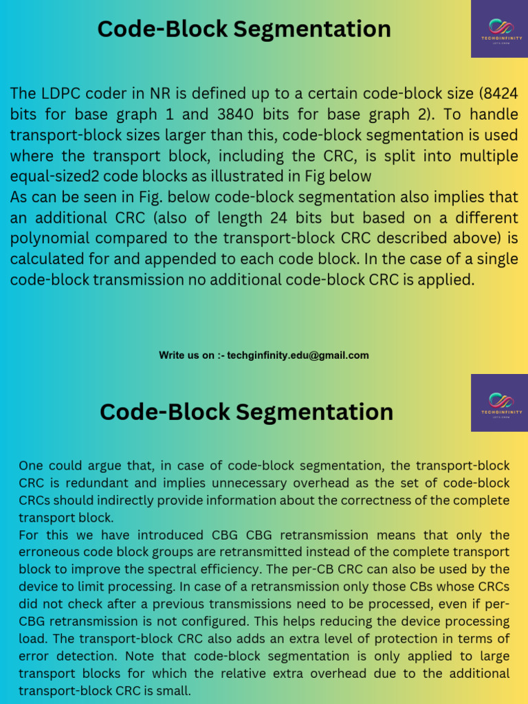 Code-Block Segmentation | PDF