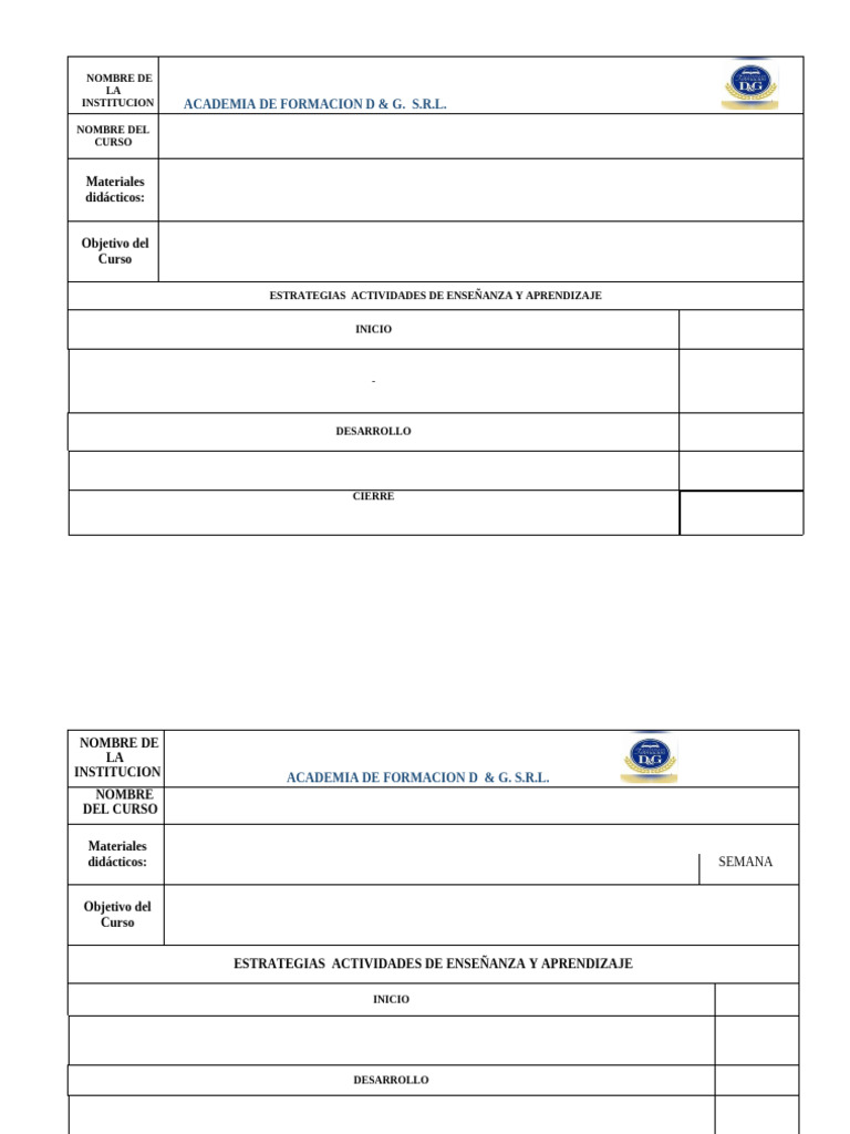 Planificacion Academia-Contabilidad Bas. Marleny Tavarez | PDF