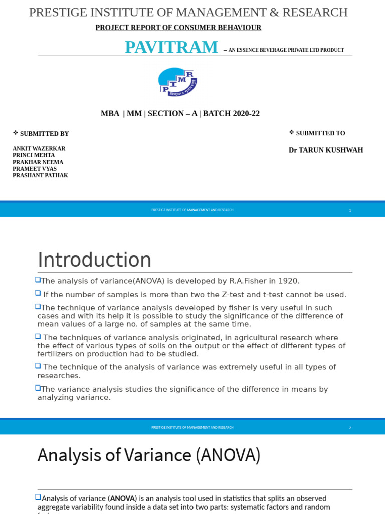 Consumer Behaviour Project Report Pdf