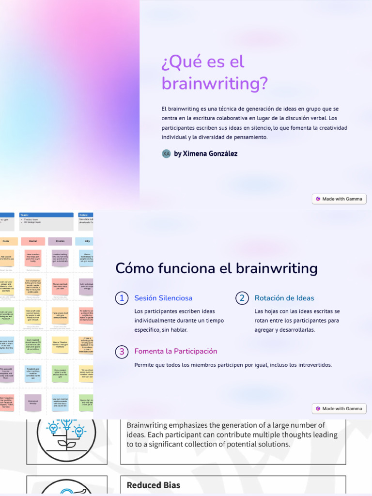 Brain Writing | PDF
