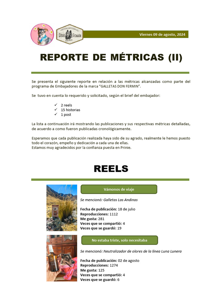 2do Reporte de Métrica | PDF