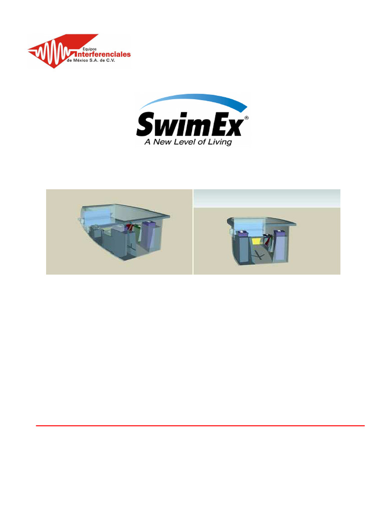 Manual de Instalacion y Servicio Swimx Modelo 500 | PDF | Agua | Tecnología