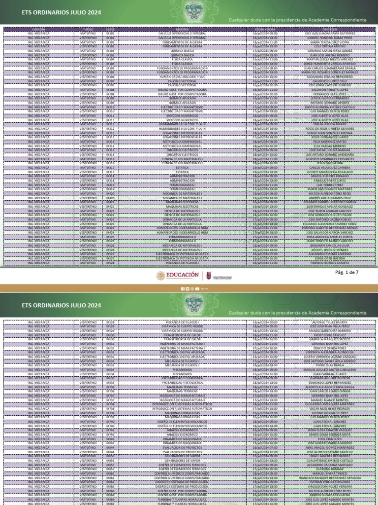 PROGRAMA ETS (1) | PDF