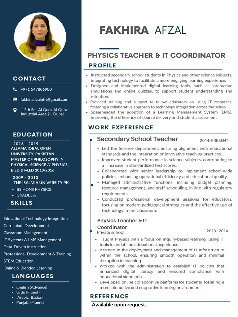 Fakhira Afzal IC | PDF