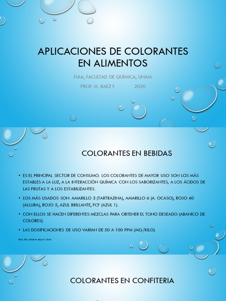 5 Aplicacion Colorantes En Ind Alimentos 2020 Pdf
