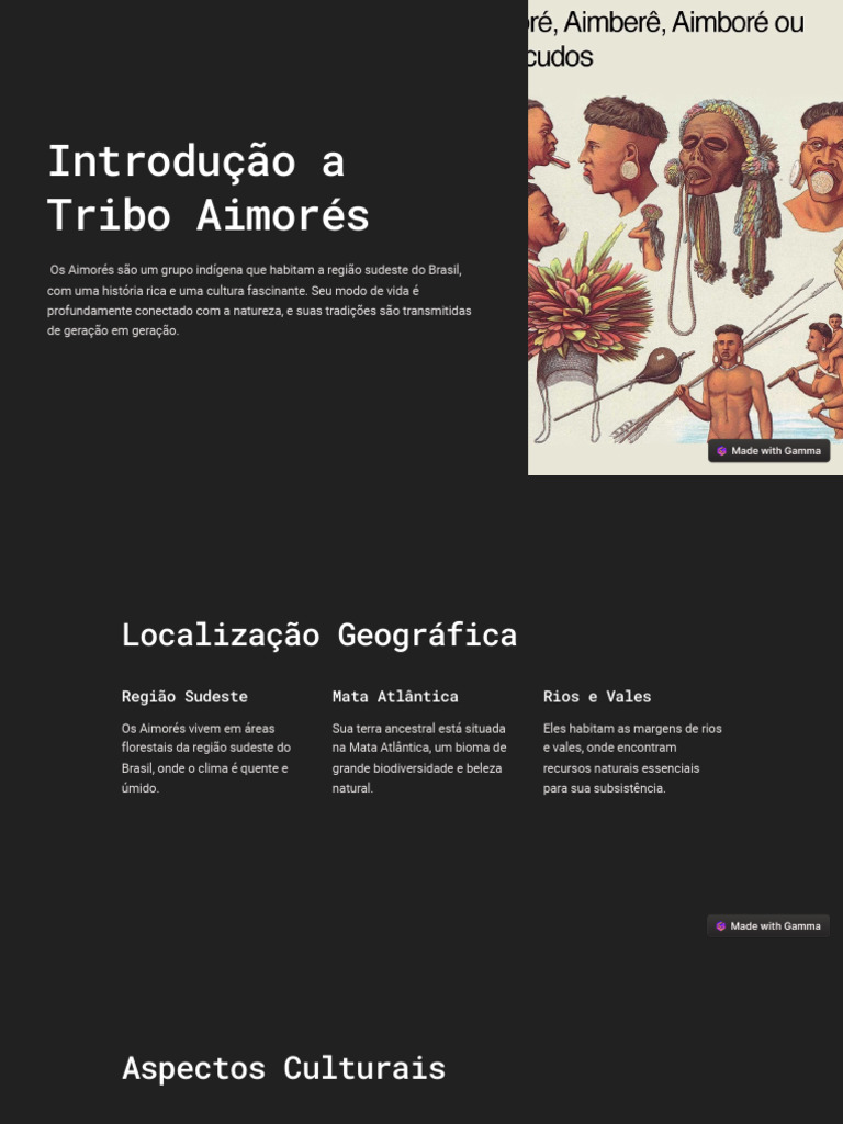 Introducao A Tribo Aimores | PDF