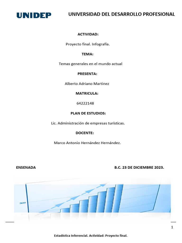 Proyecto Final Estadistica | PDF