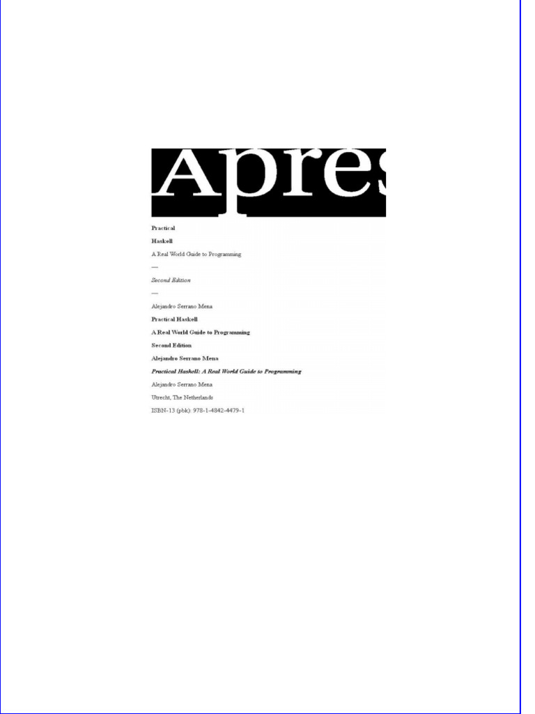 Practical Haskell All Chapter Instant Download Pdf 