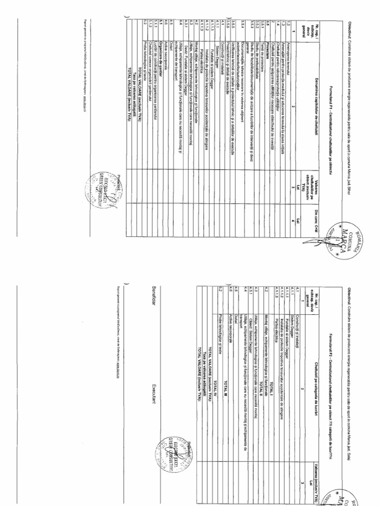 Liste de Cantitati Oferta | PDF