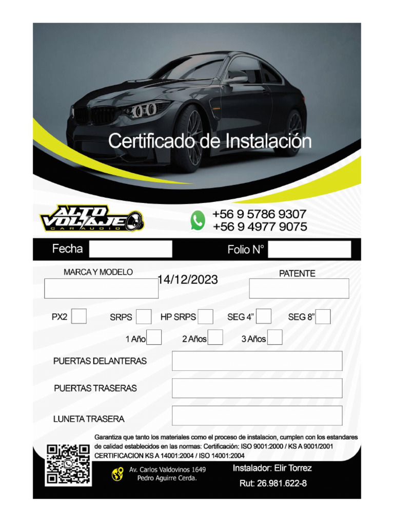 Certificado SPARK4 | PDF