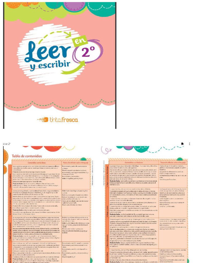 Leer y Escribir 2 Tinta Fresca | PDF