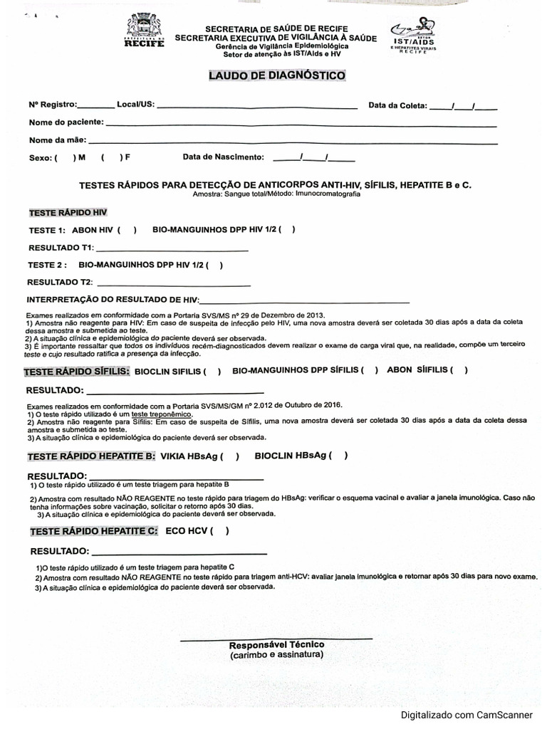 Formulario IST - Laudo | PDF