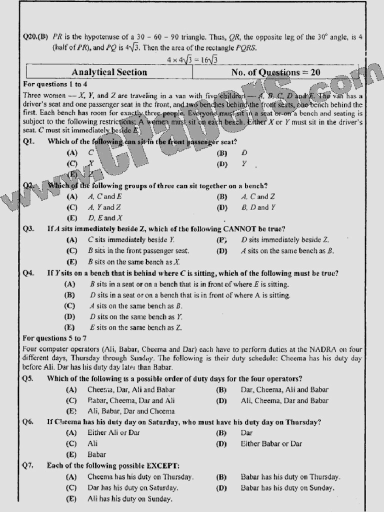gat-general-analytical-paper-1-page-1 | PDF