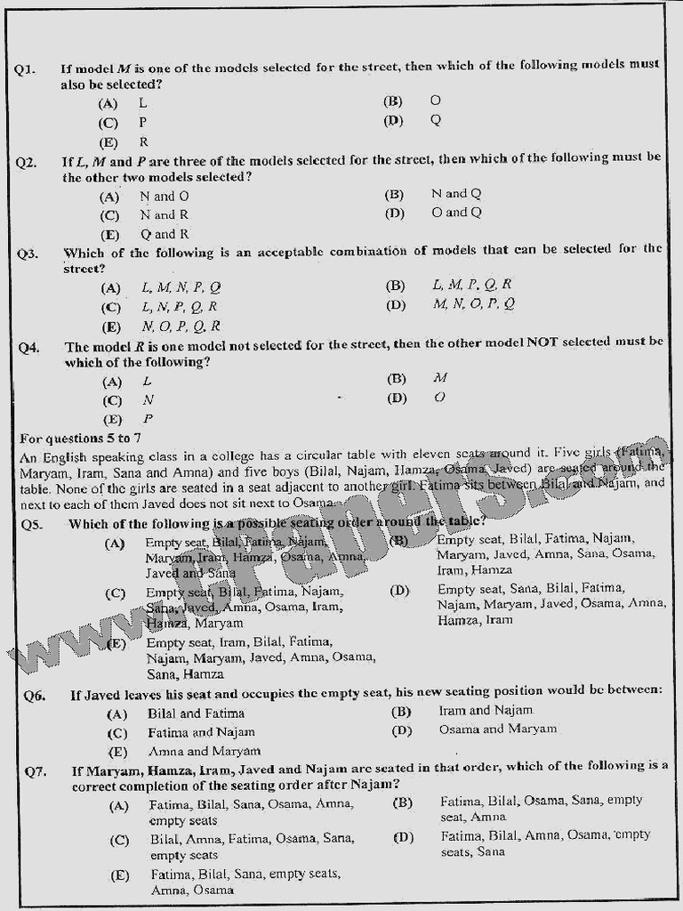 gat-general-analytical-paper-2-page-2 | PDF