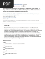 ISCAID Guidelines For The Diagnosis and Management of Bacterial Urinary ...