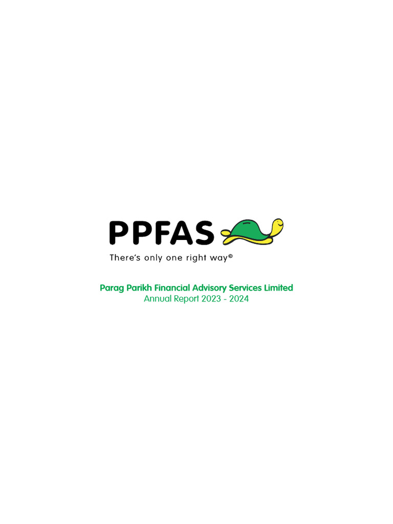 Ppfas Annual Report 2023 2024 | PDF
