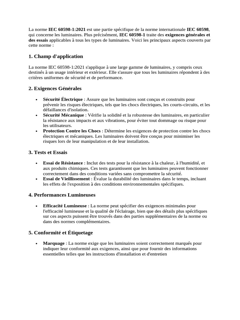 En Iec 60598-1 | PDF | Technology & Engineering