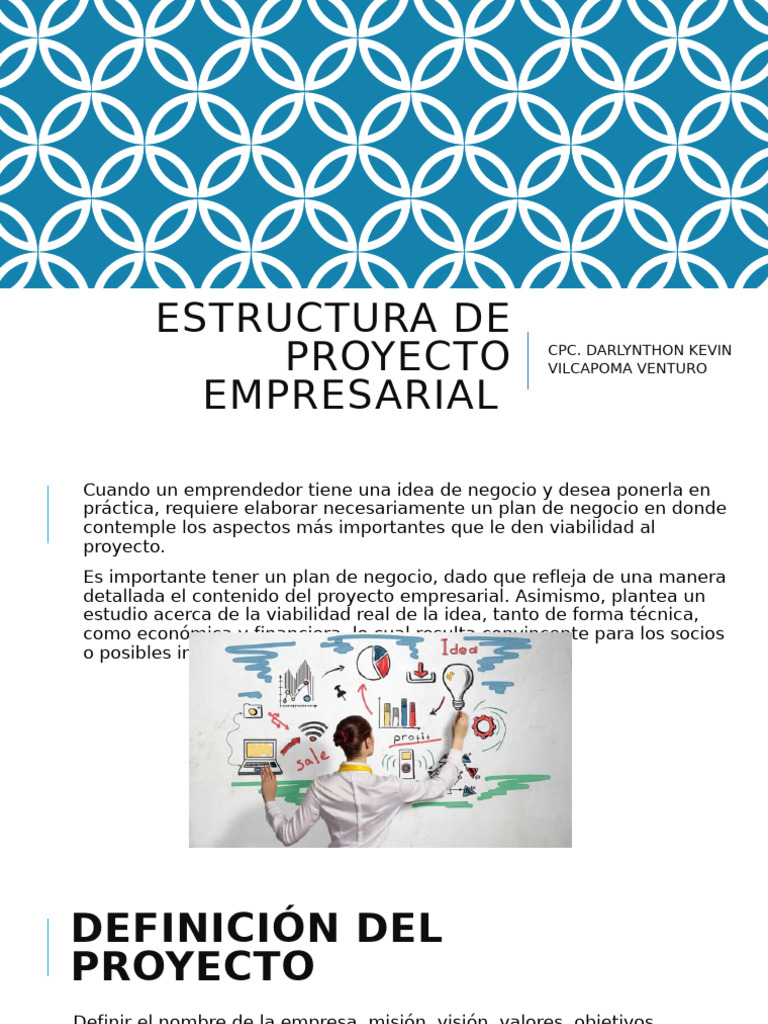 Estructura de Proyecto Empresarial | PDF