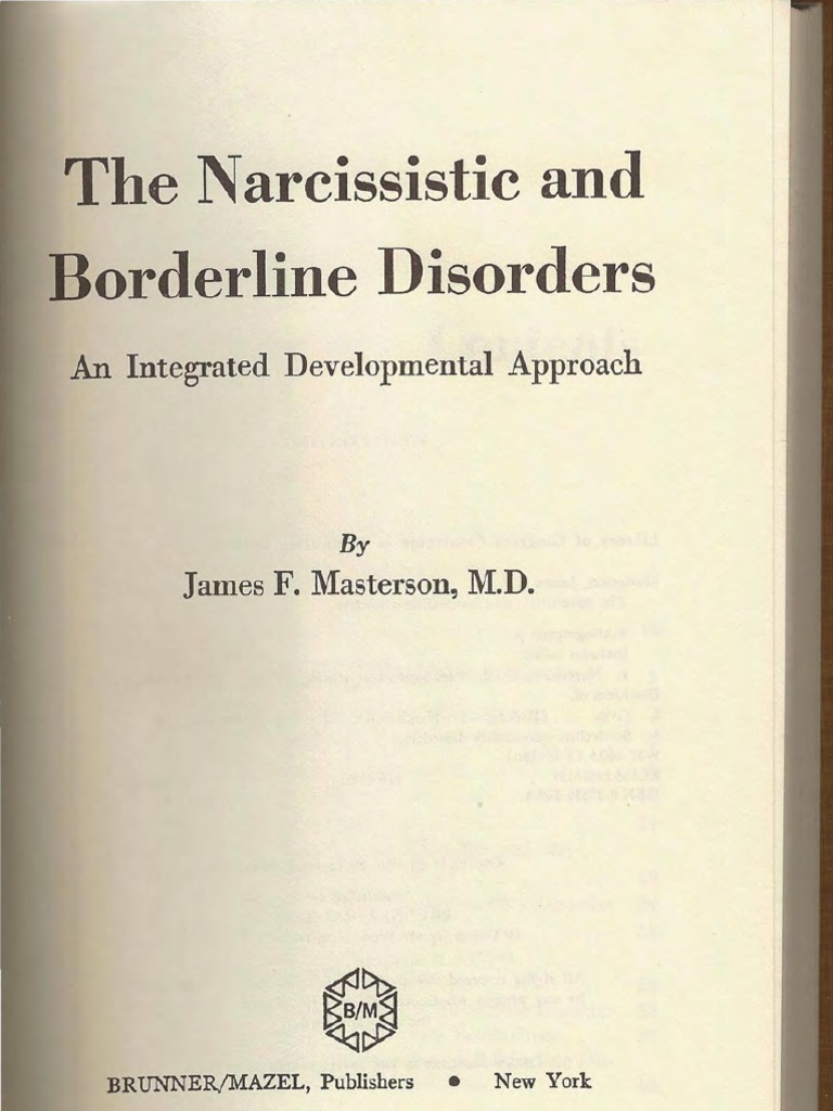 Narcissistic Borderline Disorders Reduced | PDF | Narcissism | Dark Triad