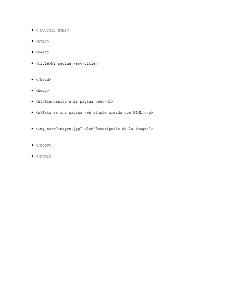 Concepto Basico y CODIGOHTML | PDF | HTML | Red mundial