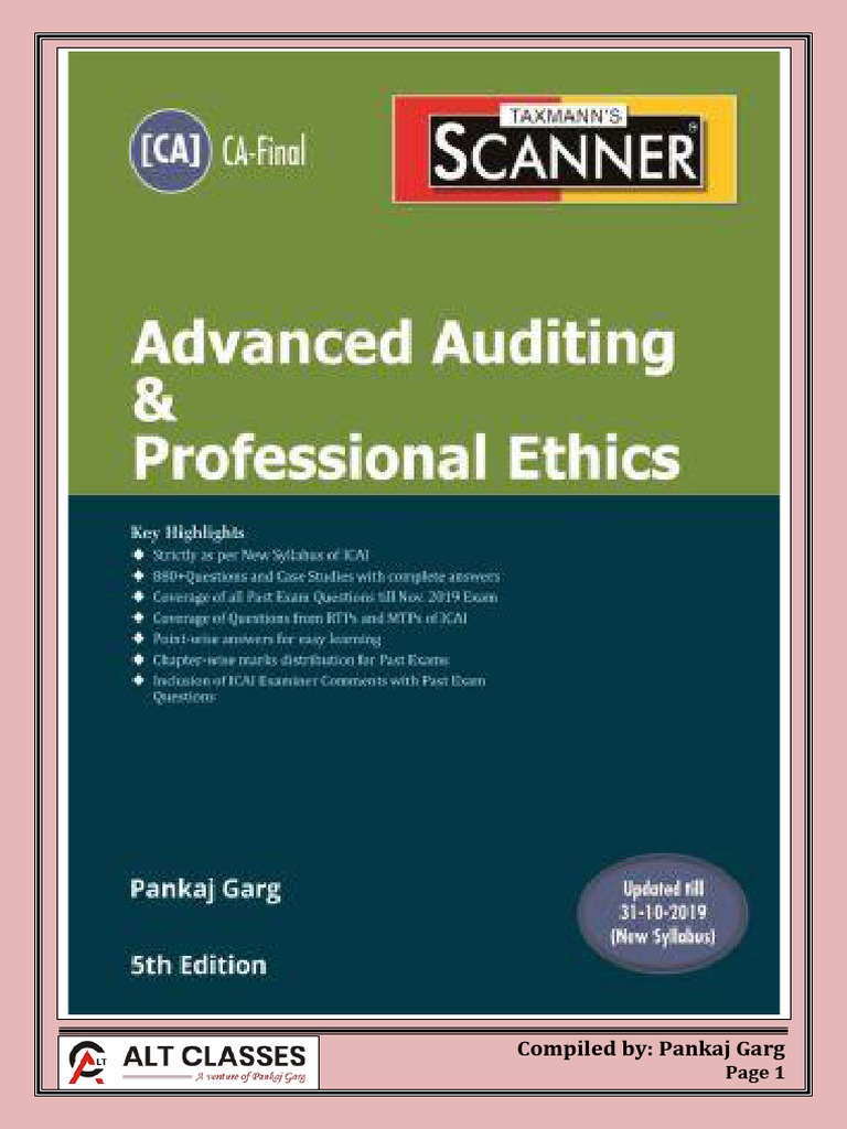 Chapter 3 Risk Assessment and Internal Control | PDF