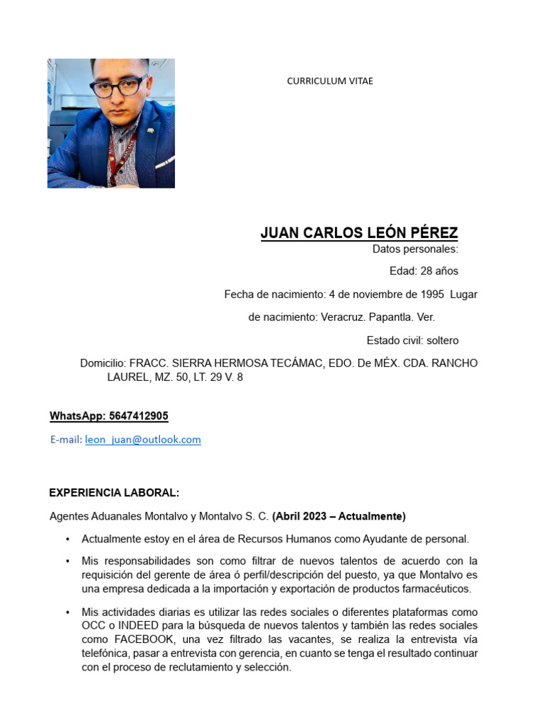 JCLP CV | PDF