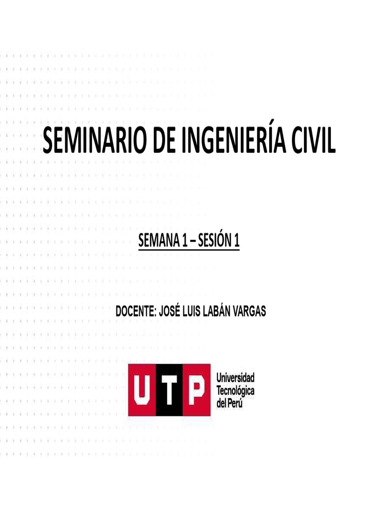 Utp 2024-II Sic - Semana 1-Jllv | PDF