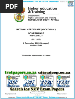 Past Papers, Public Management N6 | PDF | Government Spending | Money