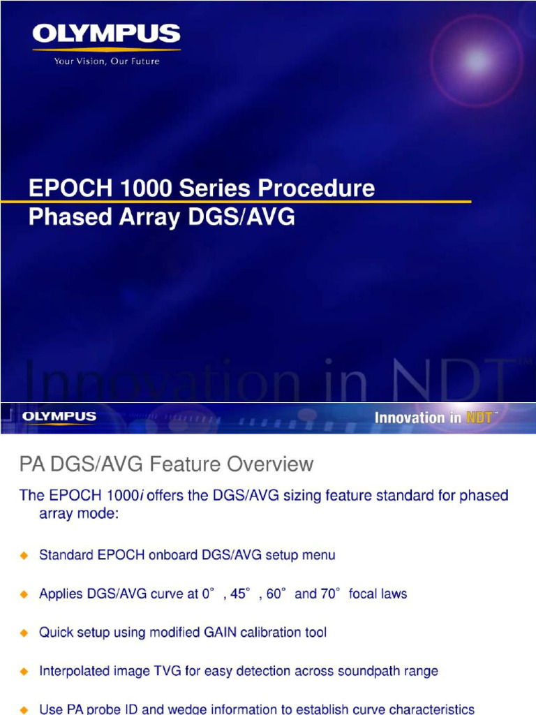 Phased Array DGD Procedure | PDF