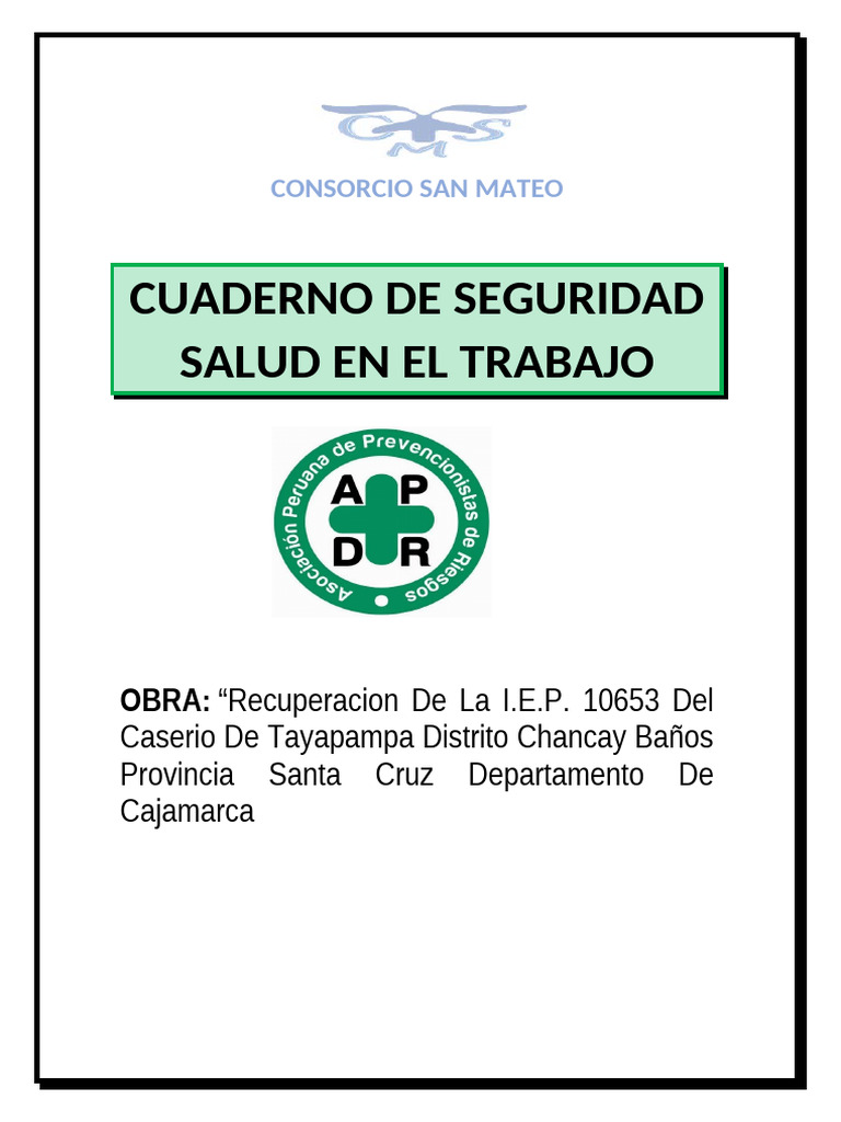 LOGOS DE CUADERNOS SEGURIDAD Y CSST | PDF