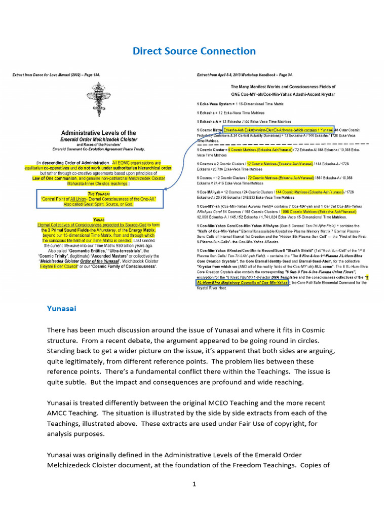Direct Source Connection | PDF