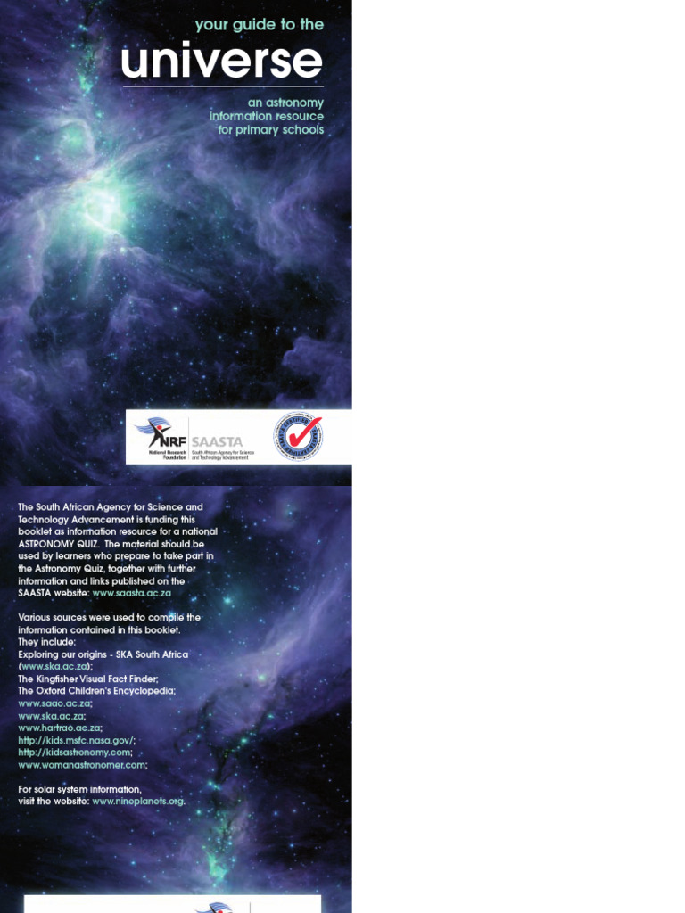 Your Guide To The Universe 1 | PDF