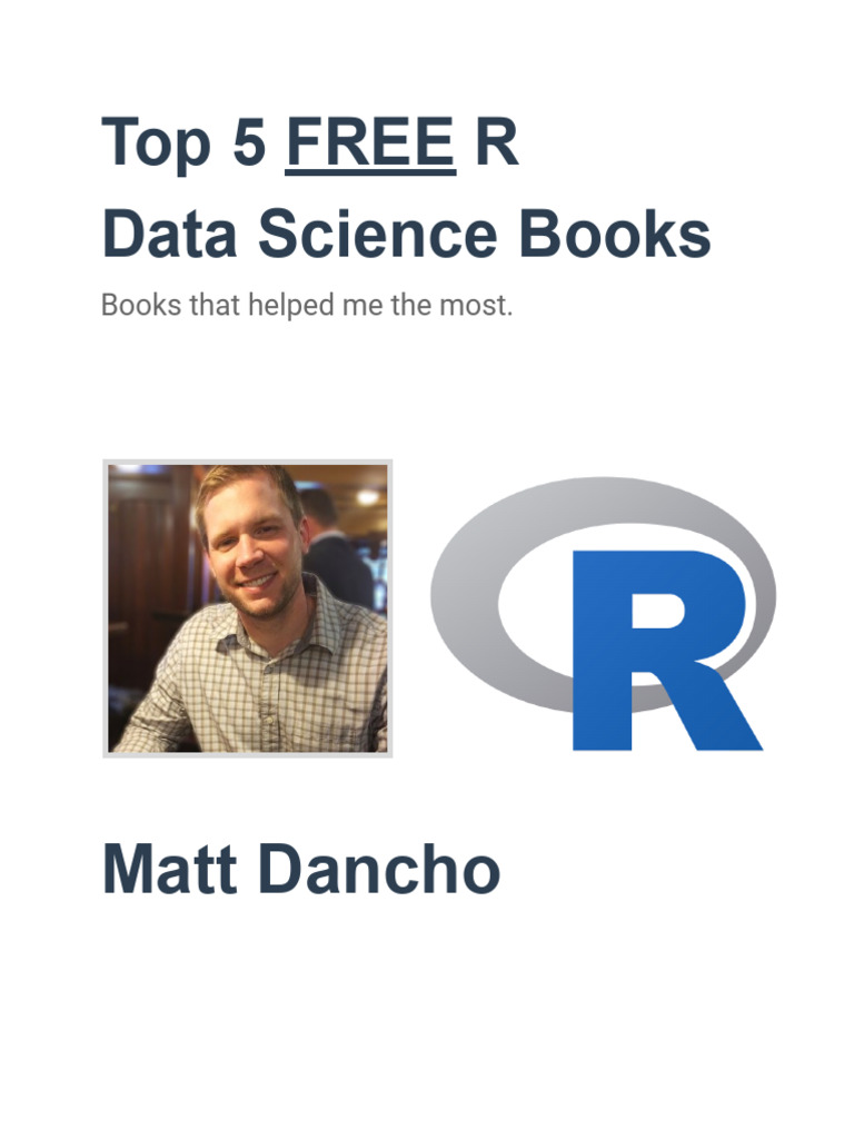 My Top 5 FREE R Books | PDF